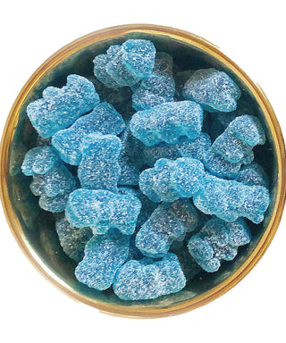 Sour Blue Raspberry Gummy Bears | Lolli and Pops