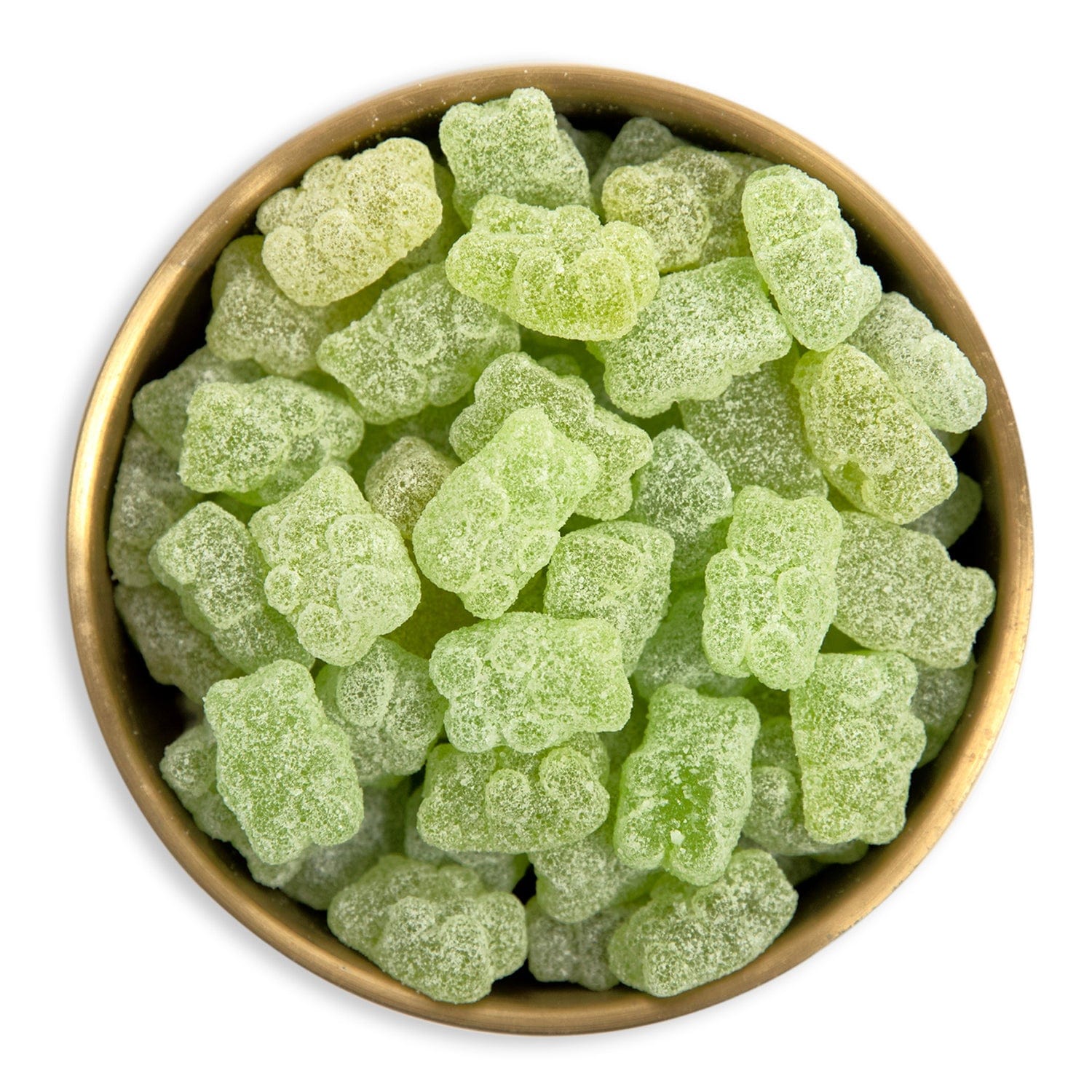 Lolli and Pops Sour Green Apple Gummy Bears
