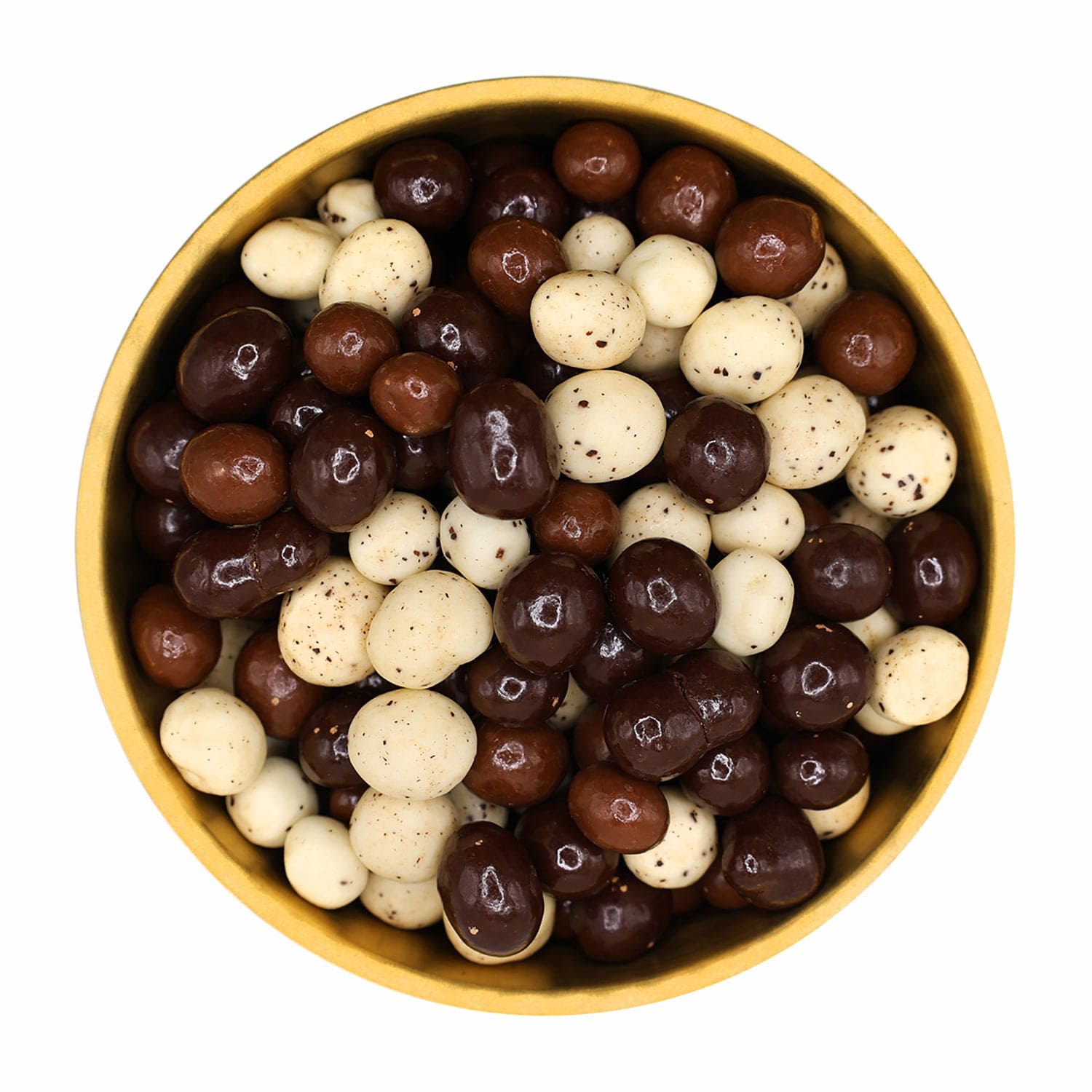 Tri Colored Chocolate Covered Espresso Beans | Lolli and Pops