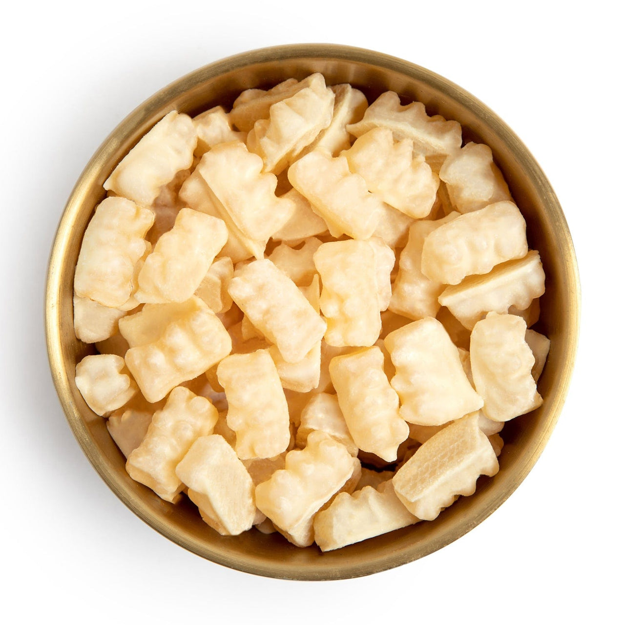 White Chocolate Covered Gummy Bears | Lolli and Pops