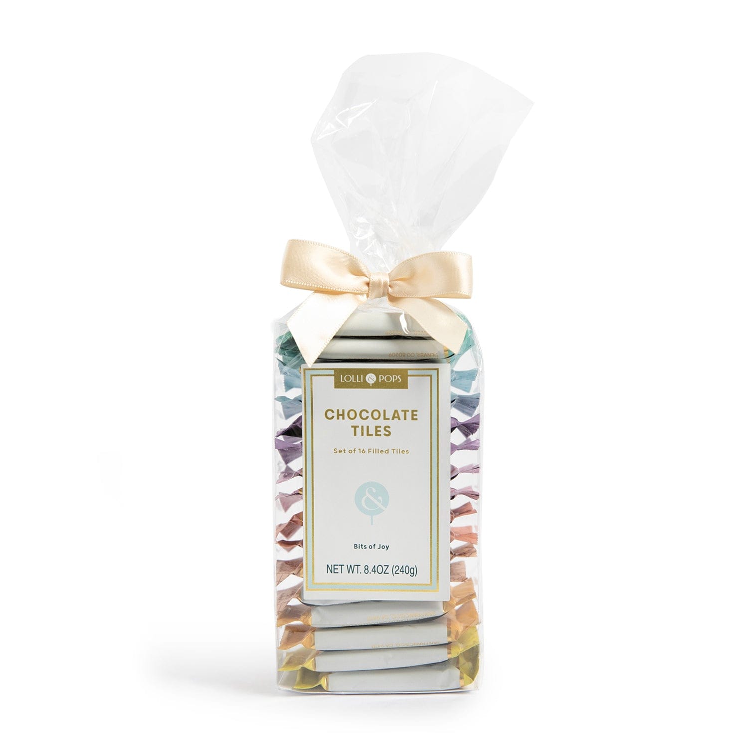 Lolli and Pops 16 Piece Chocolate Tile Bag