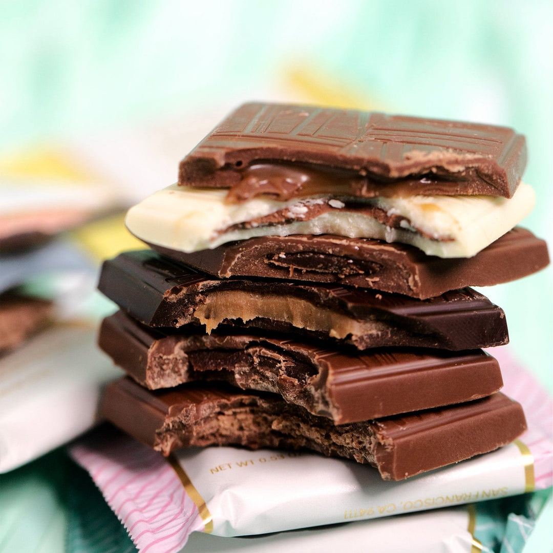 16 Piece Chocolate Tile Bag - Gourmet Sampler | Lolli and Pops