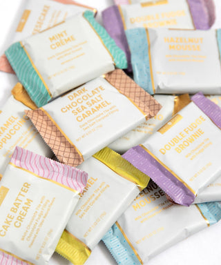 16 Piece Chocolate Tile Bag - Gourmet Sampler | Lolli and Pops