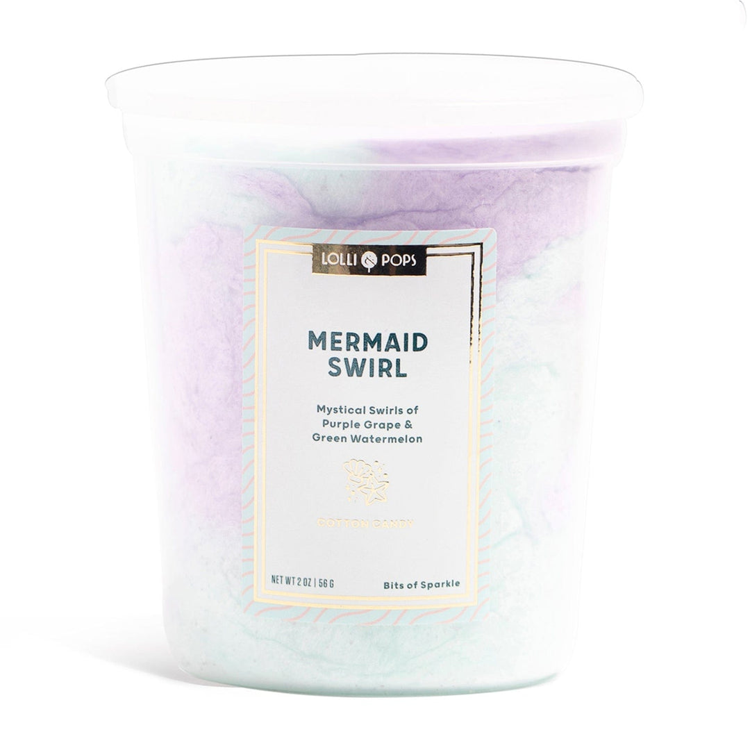 Mermaid Swirl Cotton Candy | Lolli & Pops – Lolli and Pops