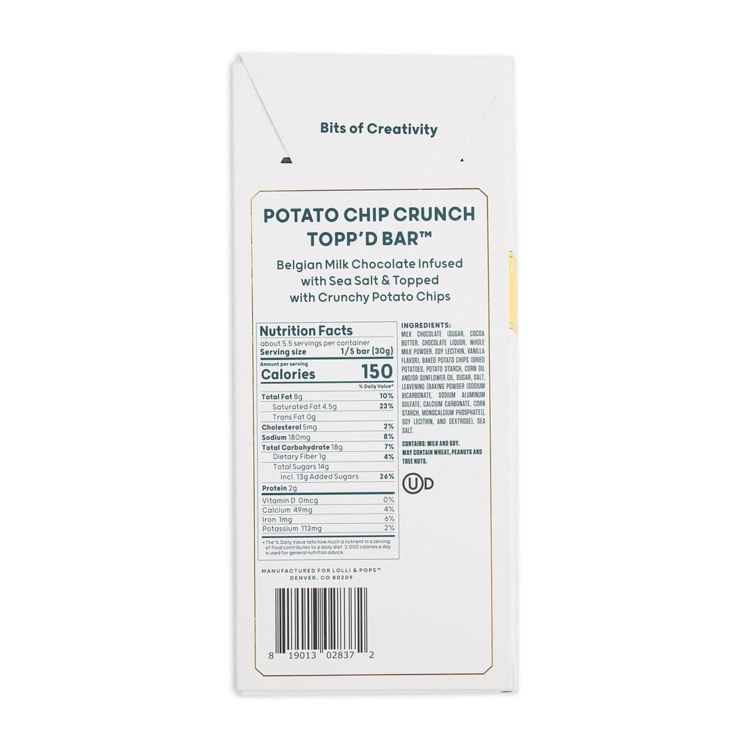 Potato Chip Crunch Topp'd Bar – Lolli and Pops