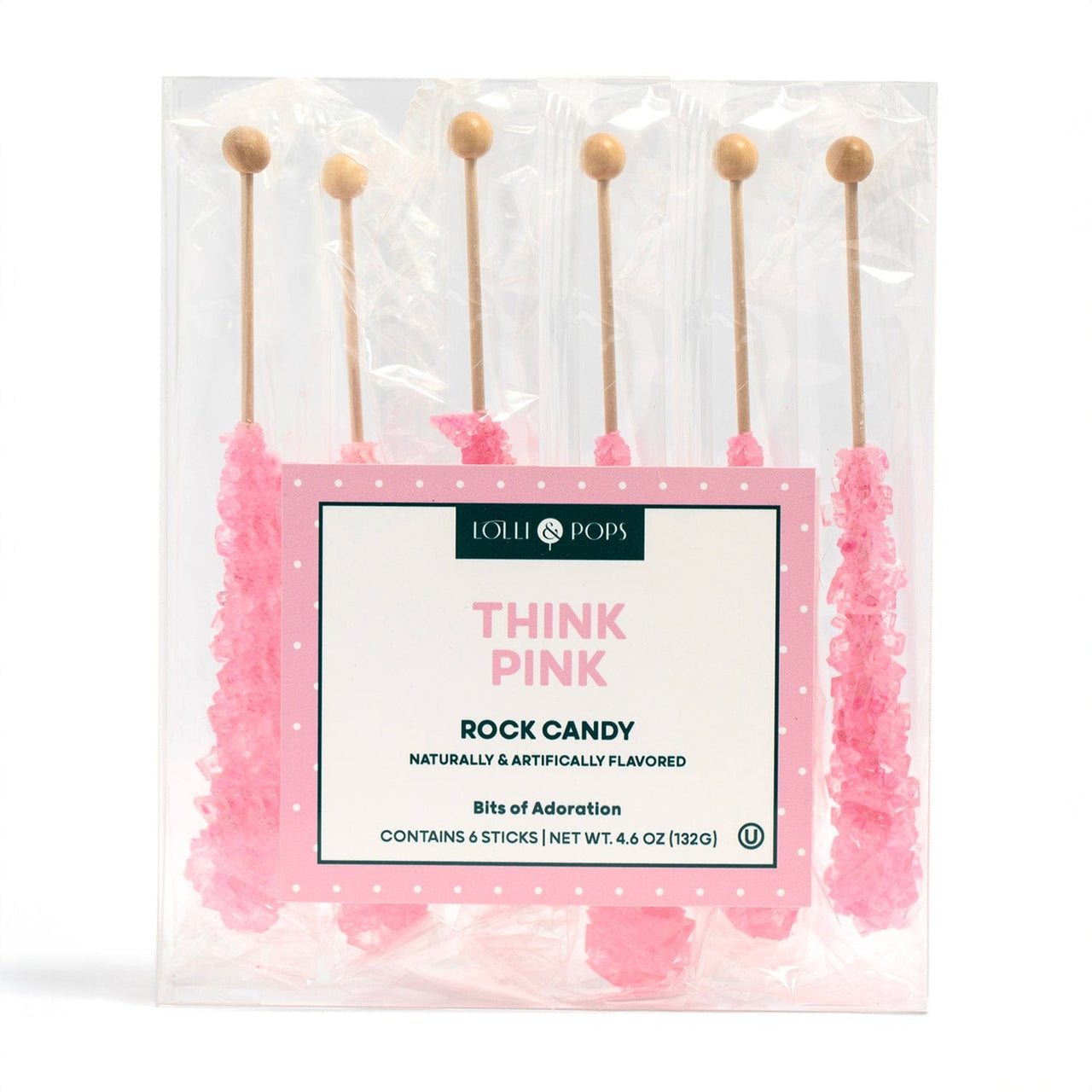 Bubblegum Pink Rock Candy | Lolli & Pops – Lolli and Pops