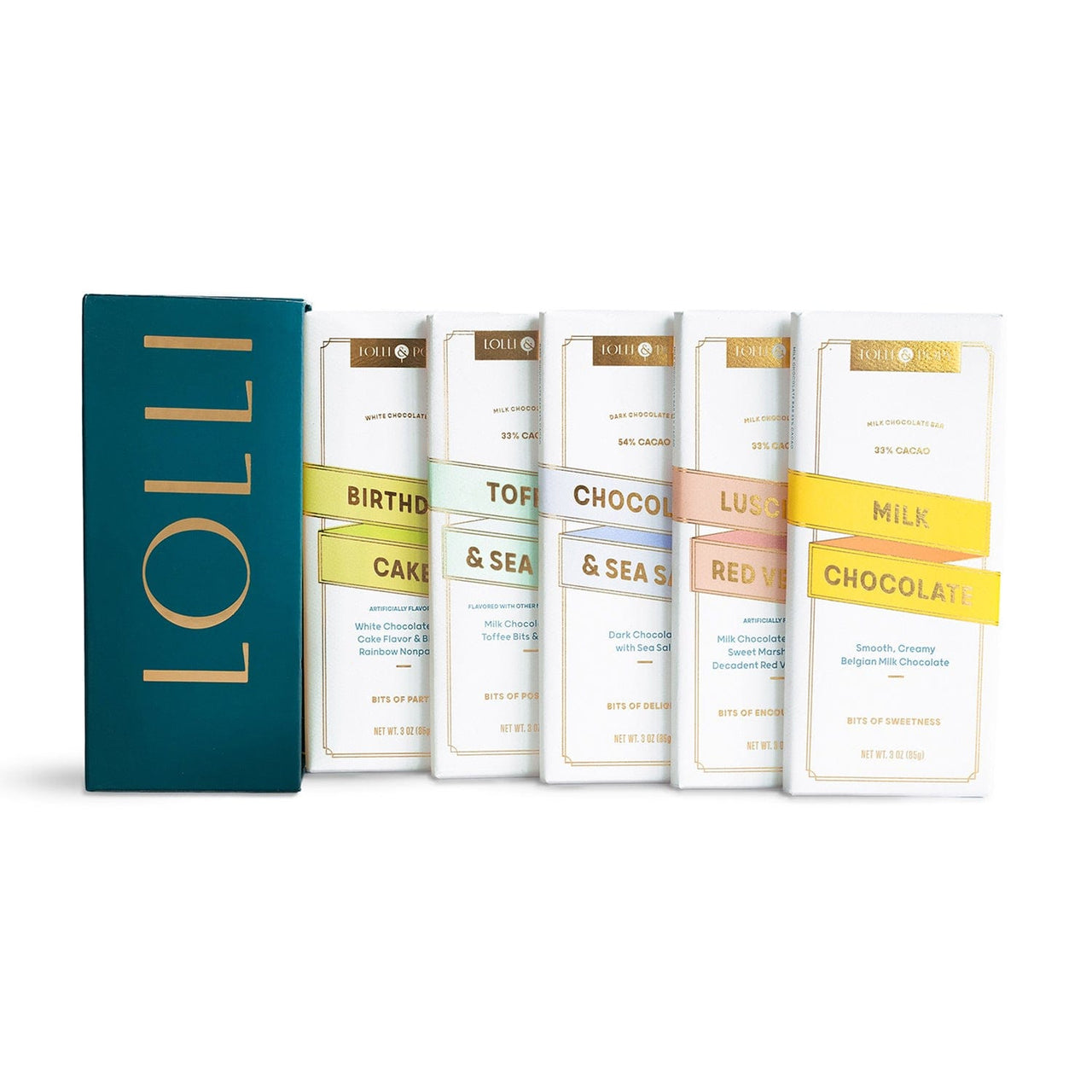 Lolli and Pops Signature Selection Chocolate Bar Gift Set